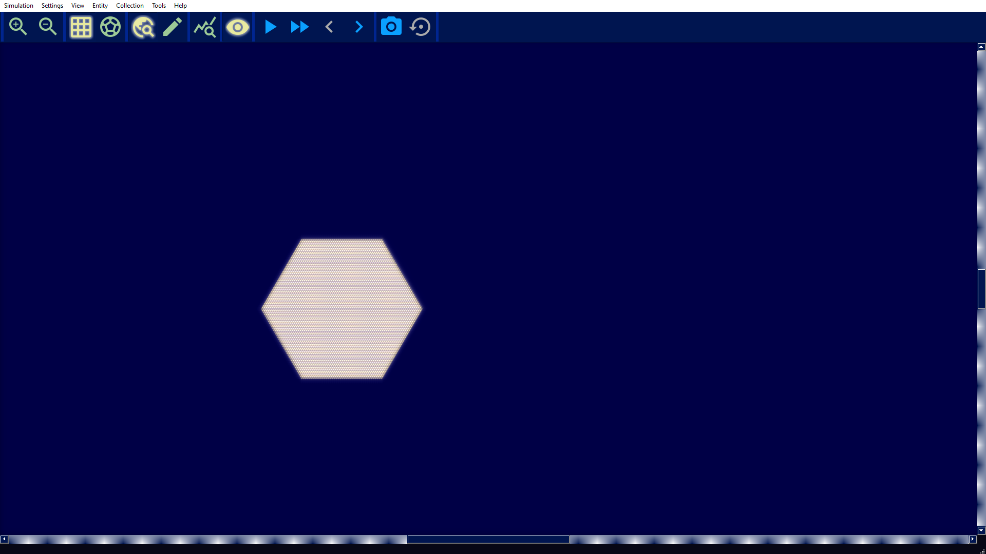 A simple physics simulation